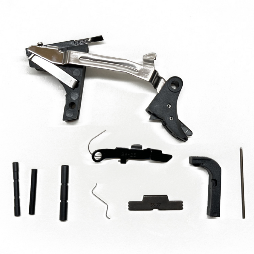 Tuned and Polished Shadow Systems Lower Parts Kit (LPK) For Glock 19 ...