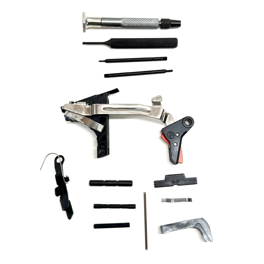 Tuned and Polished Shadow Systems LPK + Timney Triggers Glock EFT Gen3/4 - Marconi Armory