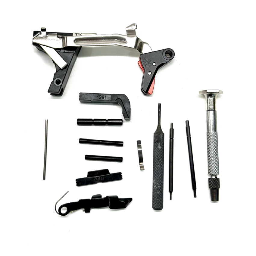 Tuned and Polished Glock OEM + Timney Trigger Shoes - Marconi Armory