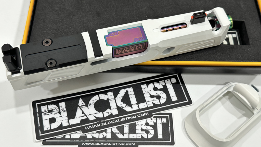 (Special Limited Edition) White Storm Trooper Cerakote® Marconi X19.2 RMR Ported Slide + Magwell ...